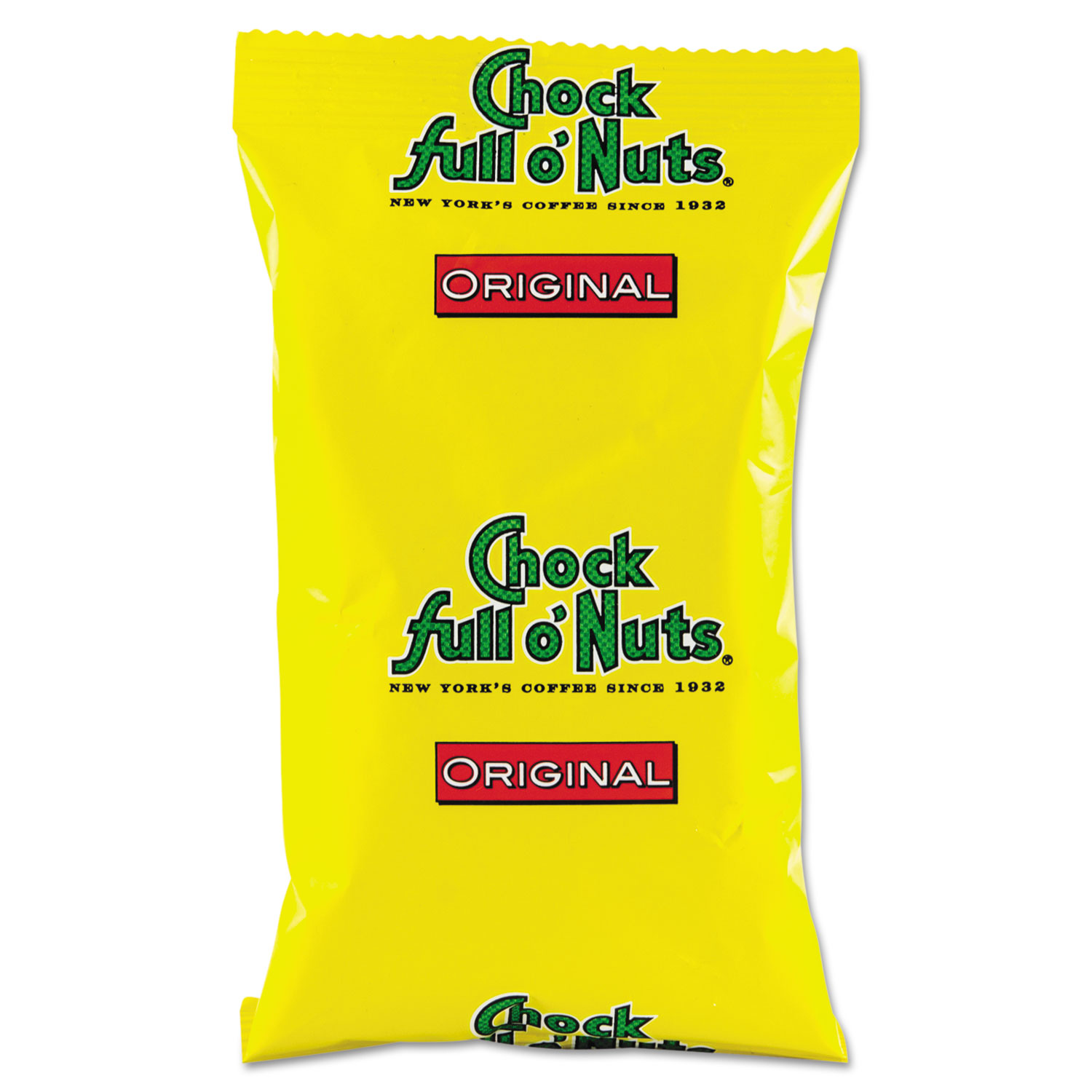 Chock full o'Nuts Coffee, Medium Roast, Packet Makes 6 Cups, 42 Packs ...