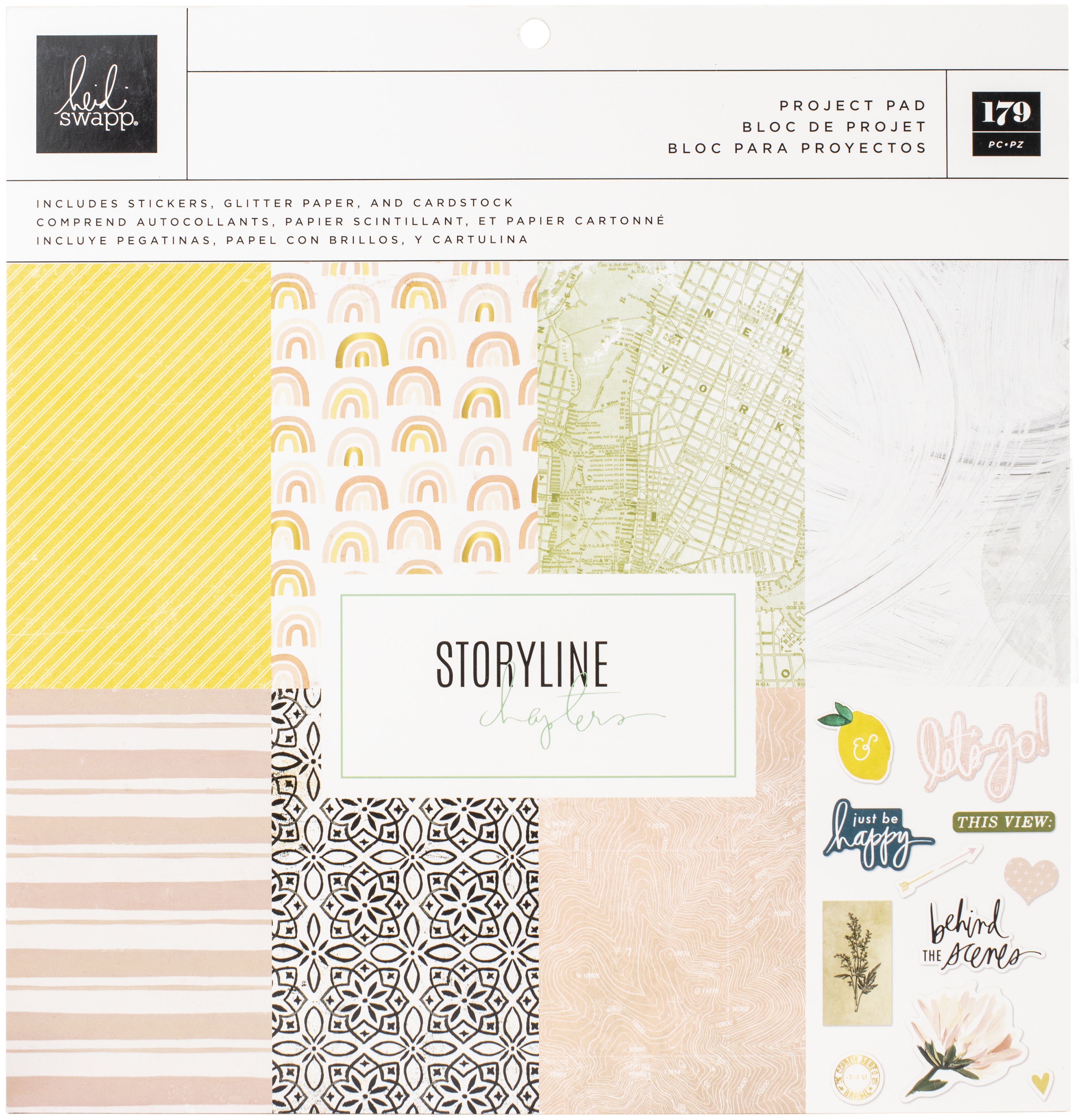 Heidi Swapp Storyline Chapters Project Pad 12"X12" | OfficeSupply.com