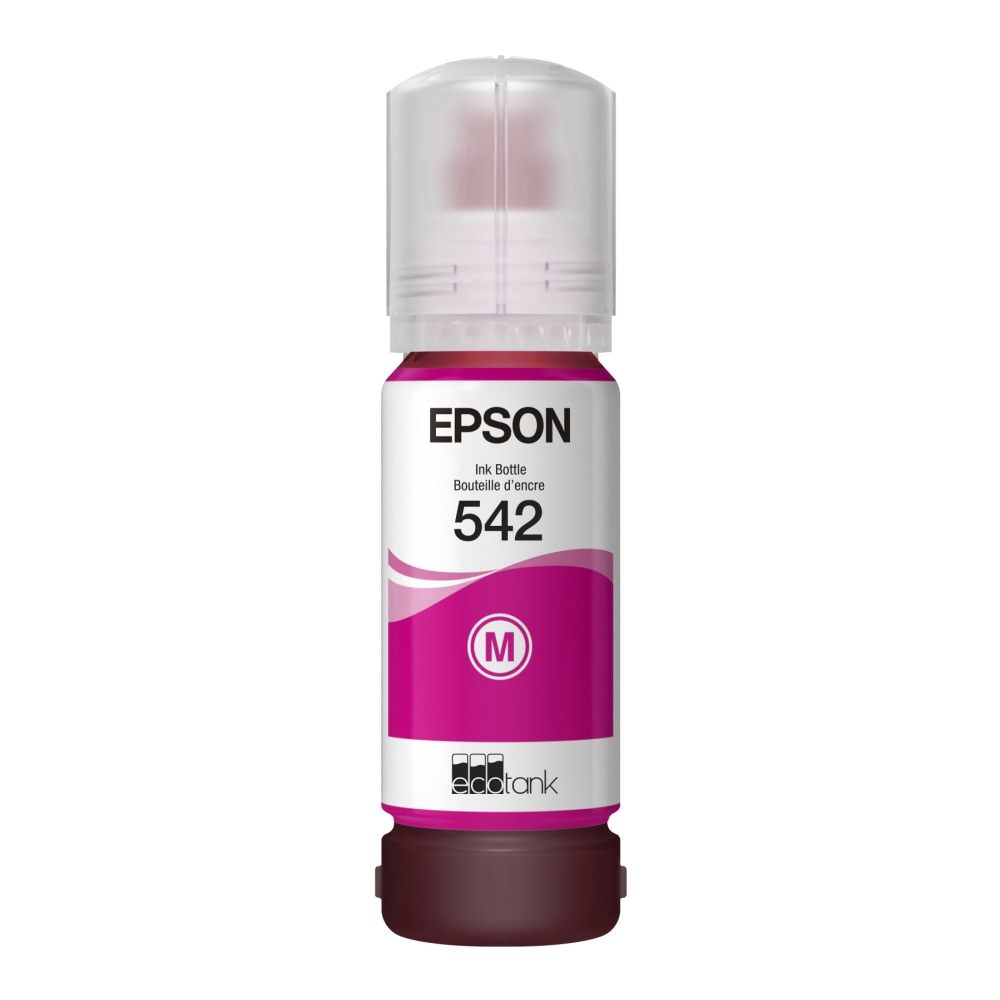 Epson 542 EcoTank Magenta Ink Refill Bottle, T542320-S | OfficeSupply.com