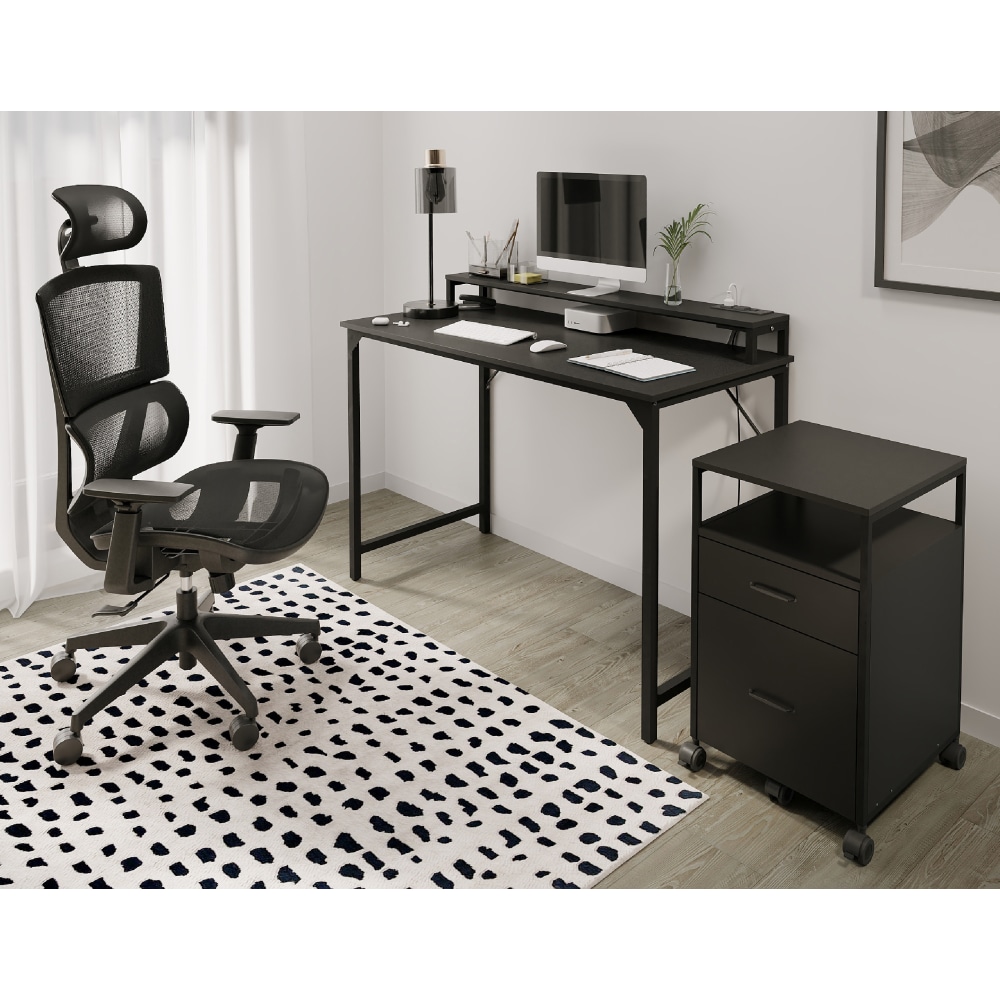Radano Mesh High-Back Executive Office Chair, Black, BIFMA Compliant ...