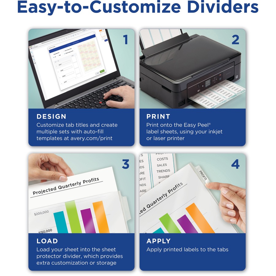 Avery Index Maker Index Divider, 75500 | OfficeSupply.com