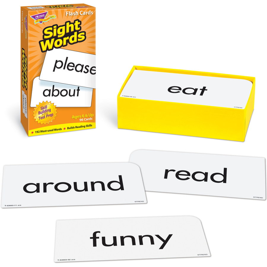 Trend Sight Words Skill Drill Flash Cards | OfficeSupply.com