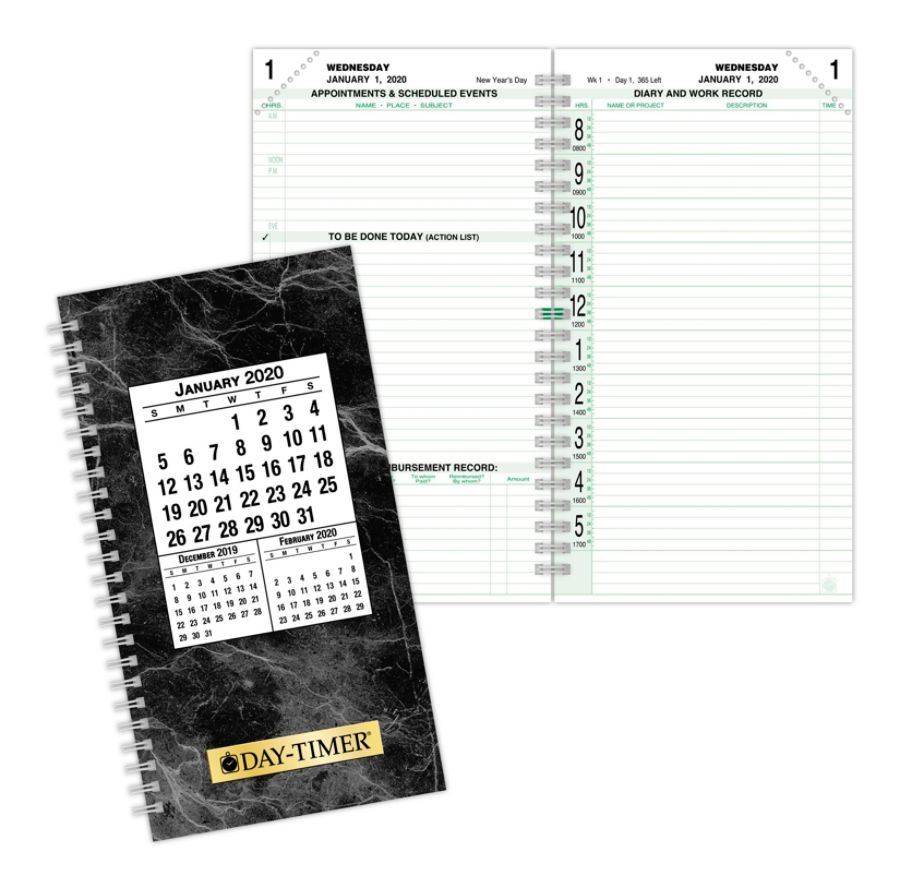 Day Timer Classic Daily Pocket Size Planner Refill 3 1 2 X 6 1 2 