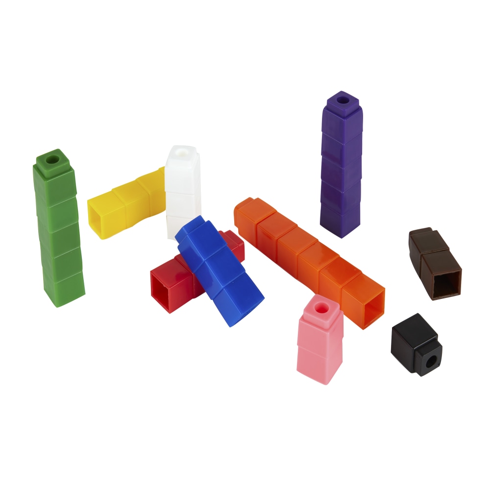 Connecting Blocks, Assorted Colors, Pre-K, Set Of 100 Blocks ...