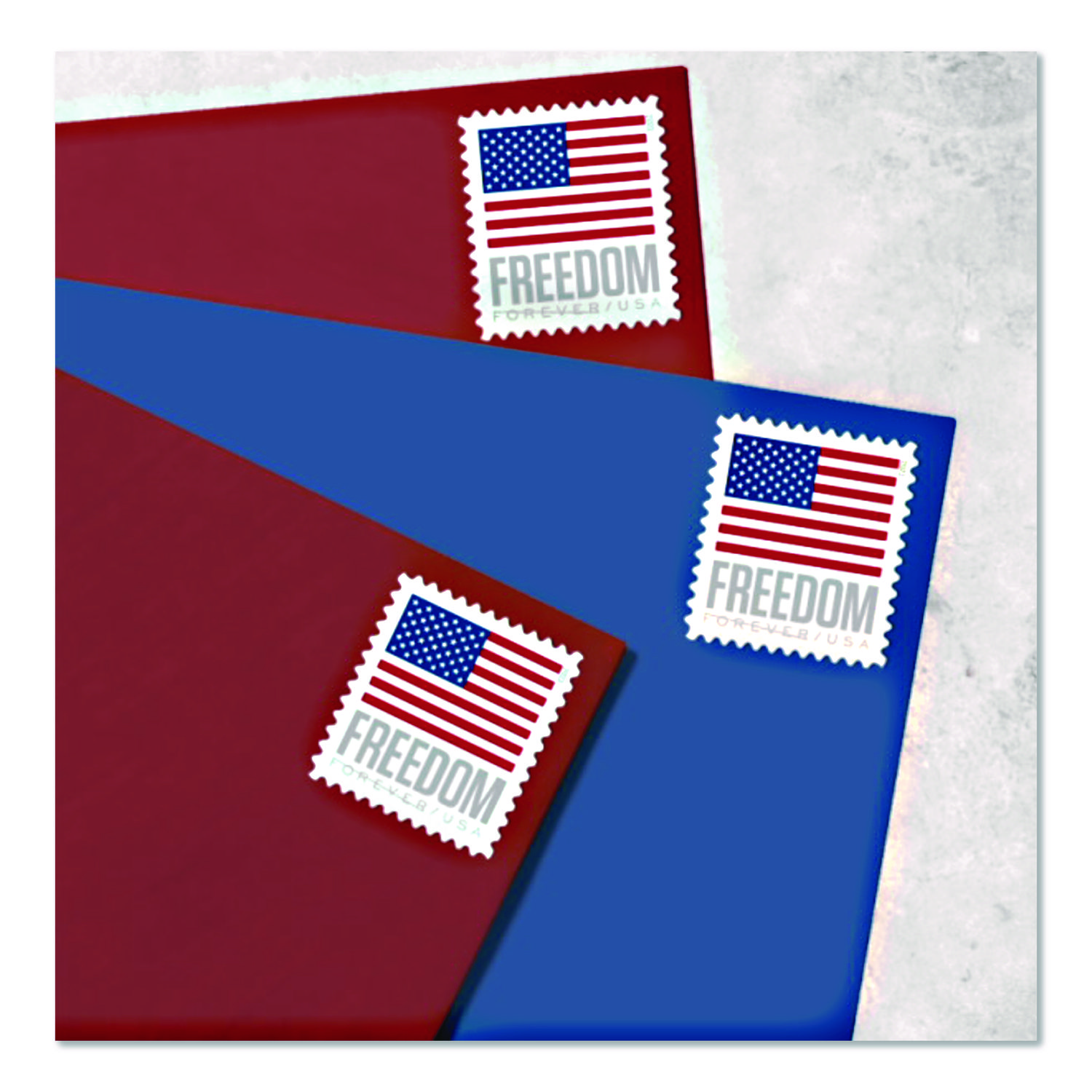 United States Postal Service First-Class Forever Stamps, U.S. Flag, 20 ...