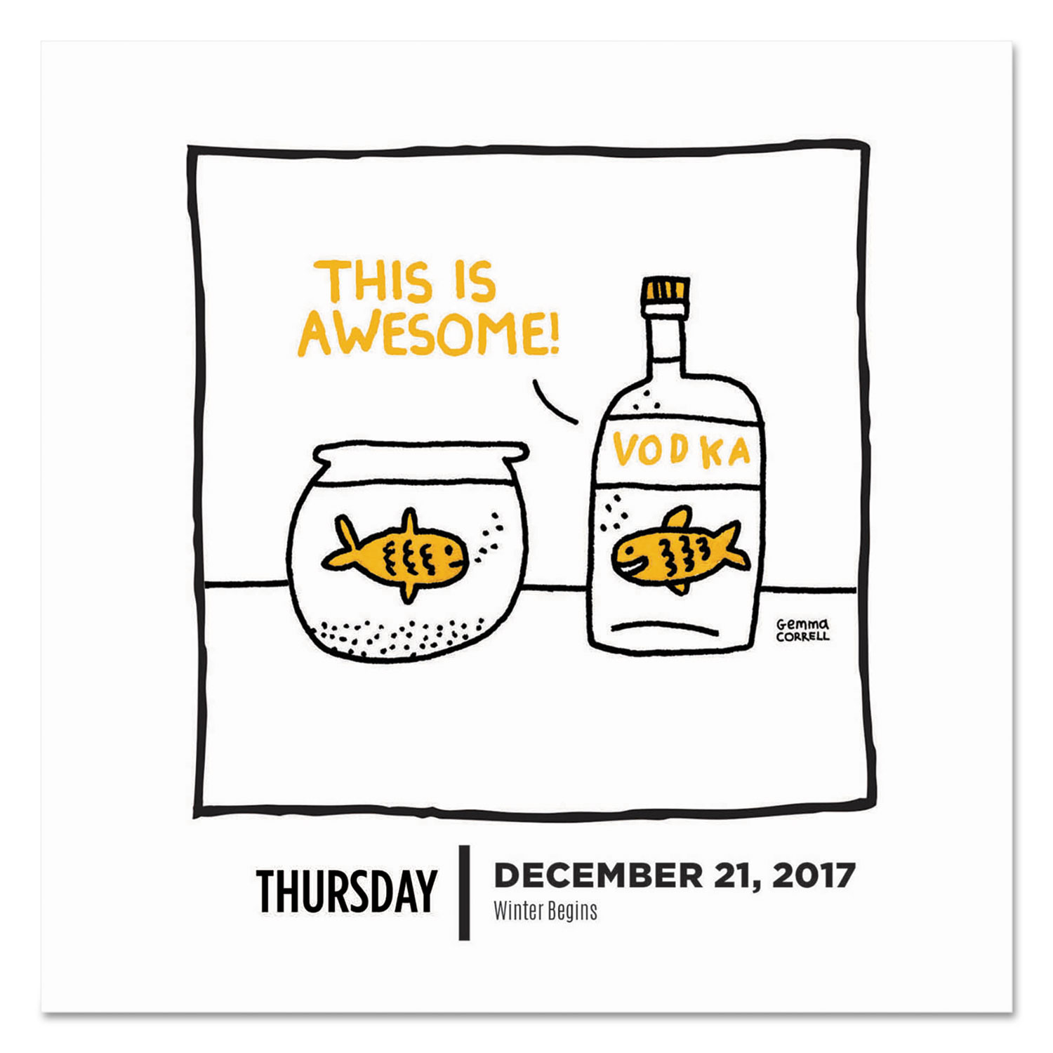 TF Publishing Shoebox Box Calendar, 5 1/2 x 5 1/2, 2017 | OfficeSupply.com