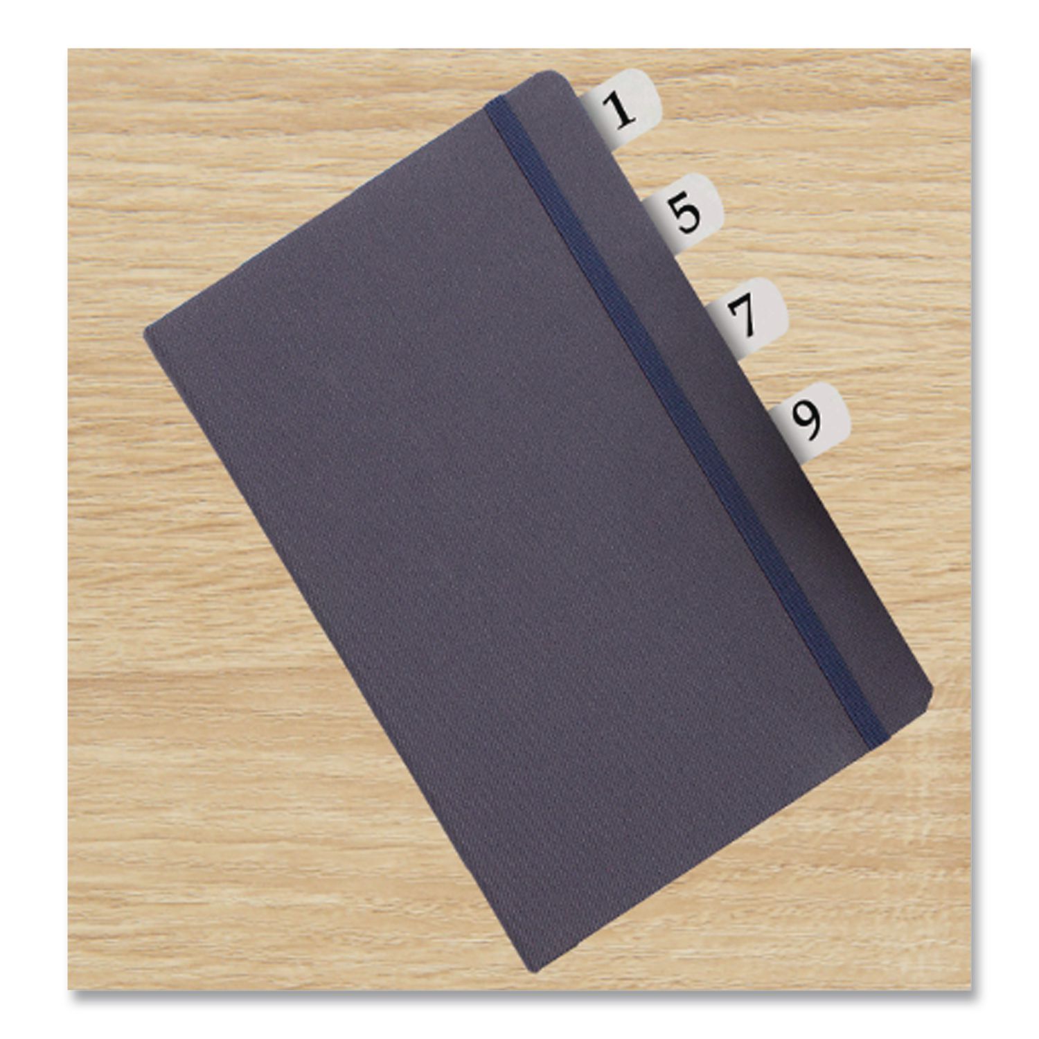 Redi-Tag Permanent Index Tabs, White, 1-10 & 3 Blank Per Set, 8 Sets ...