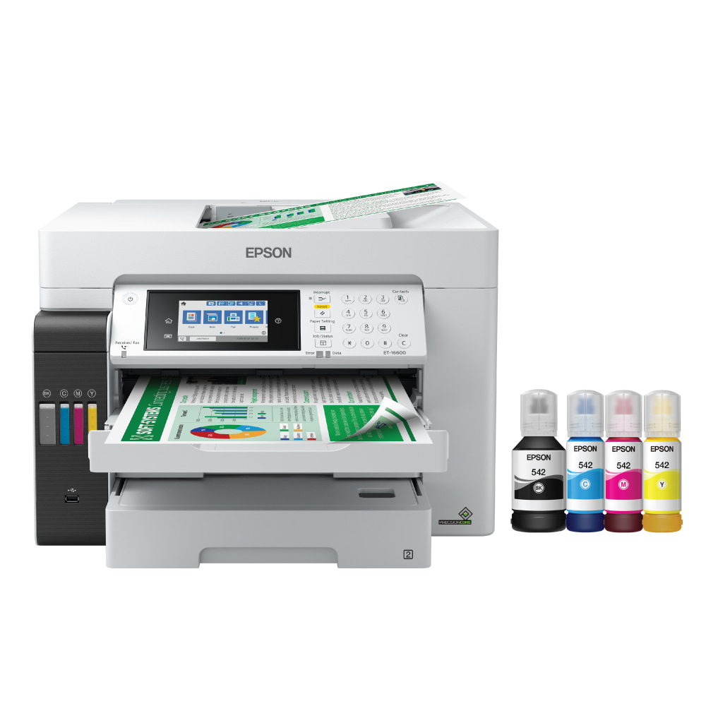 Epson EcoTank Pro ET 16600 SuperTank Wide Format Color Inkjet All In 