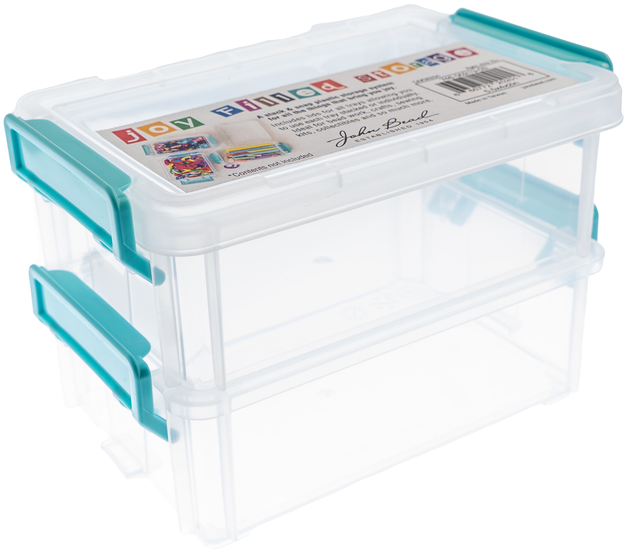 Joy Filled Storage Stackable Containers 2/Pkg | OfficeSupply.com