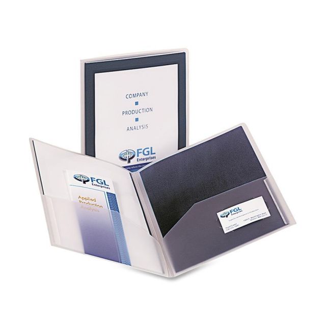 Avery Flexi-View Two-Pocket Folder - AVE47876 | OfficeSupply.com