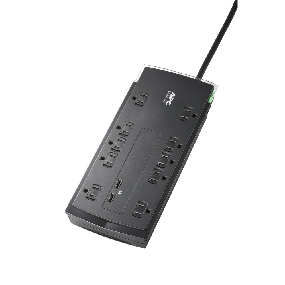 APC Performance SurgeArrest 10-Outlet And 2-USB Surge Protector, 6 ...