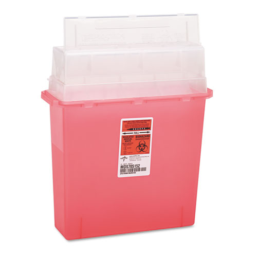 Sharps Containers, 5 Quarts, Wall Mountable | OfficeSupply.com