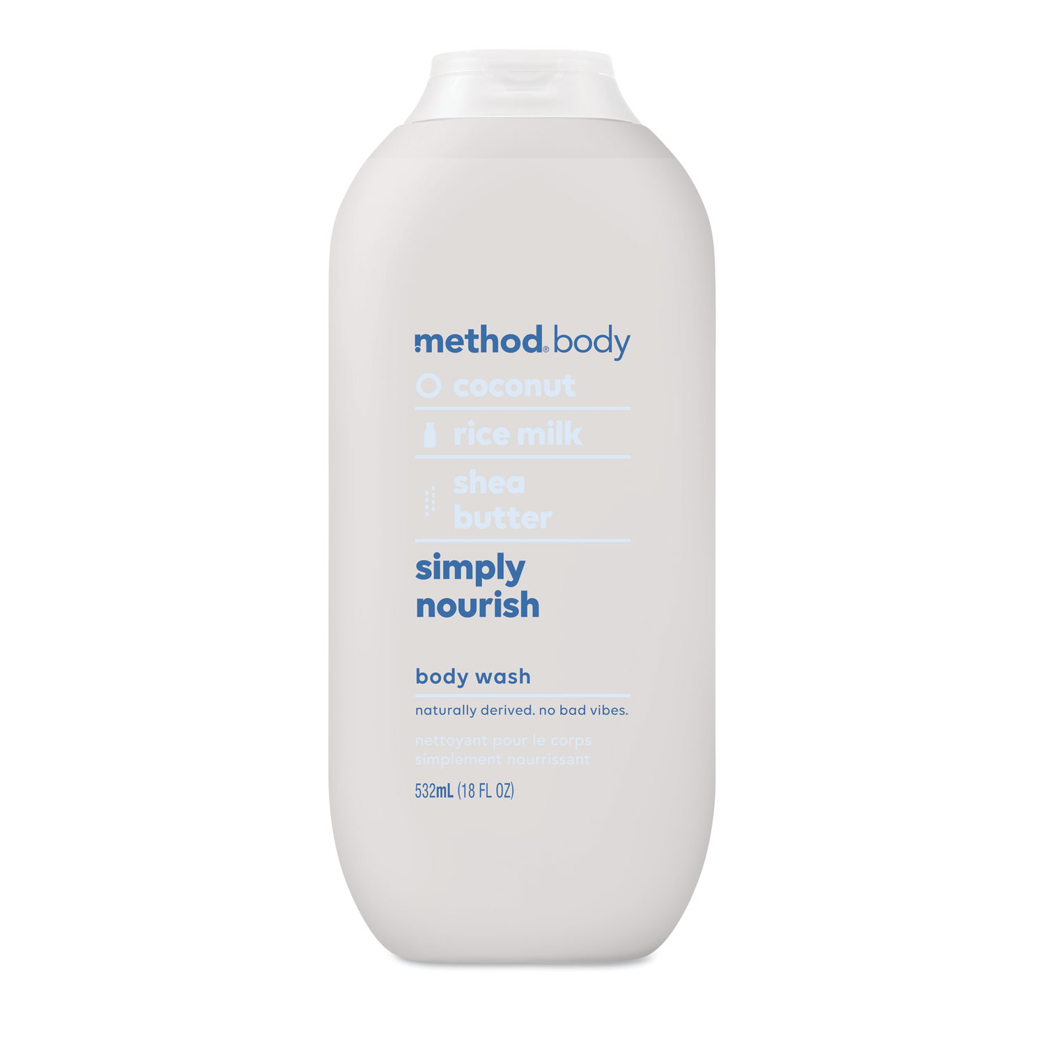 Method Womens Body Wash, Coconut/Rice Milk/Shea Butter, 18 oz, 6/Carton ...