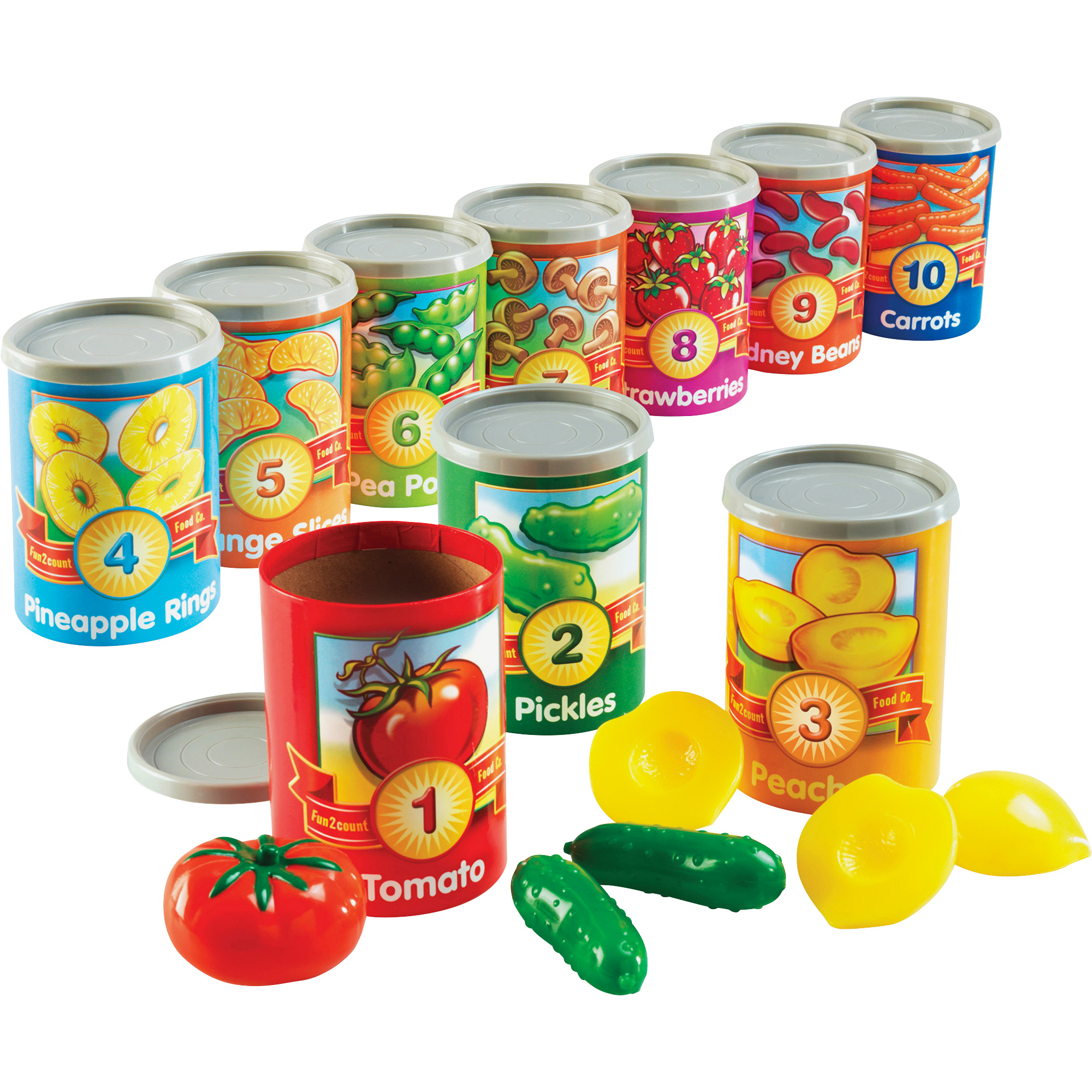 Learning Resources 1-10 Counting Cans Set | OfficeSupply.com