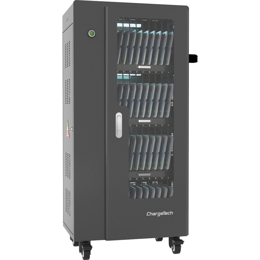 ChargeTech 40 Bay UV Clean USB Charging Cabinet | OfficeSupply.com