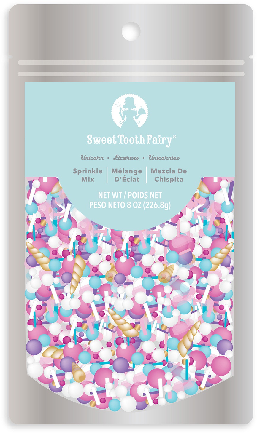 Sweet Tooth Fairy Born To Sparkle Bulk Sprinkles 8oz | OfficeSupply.com