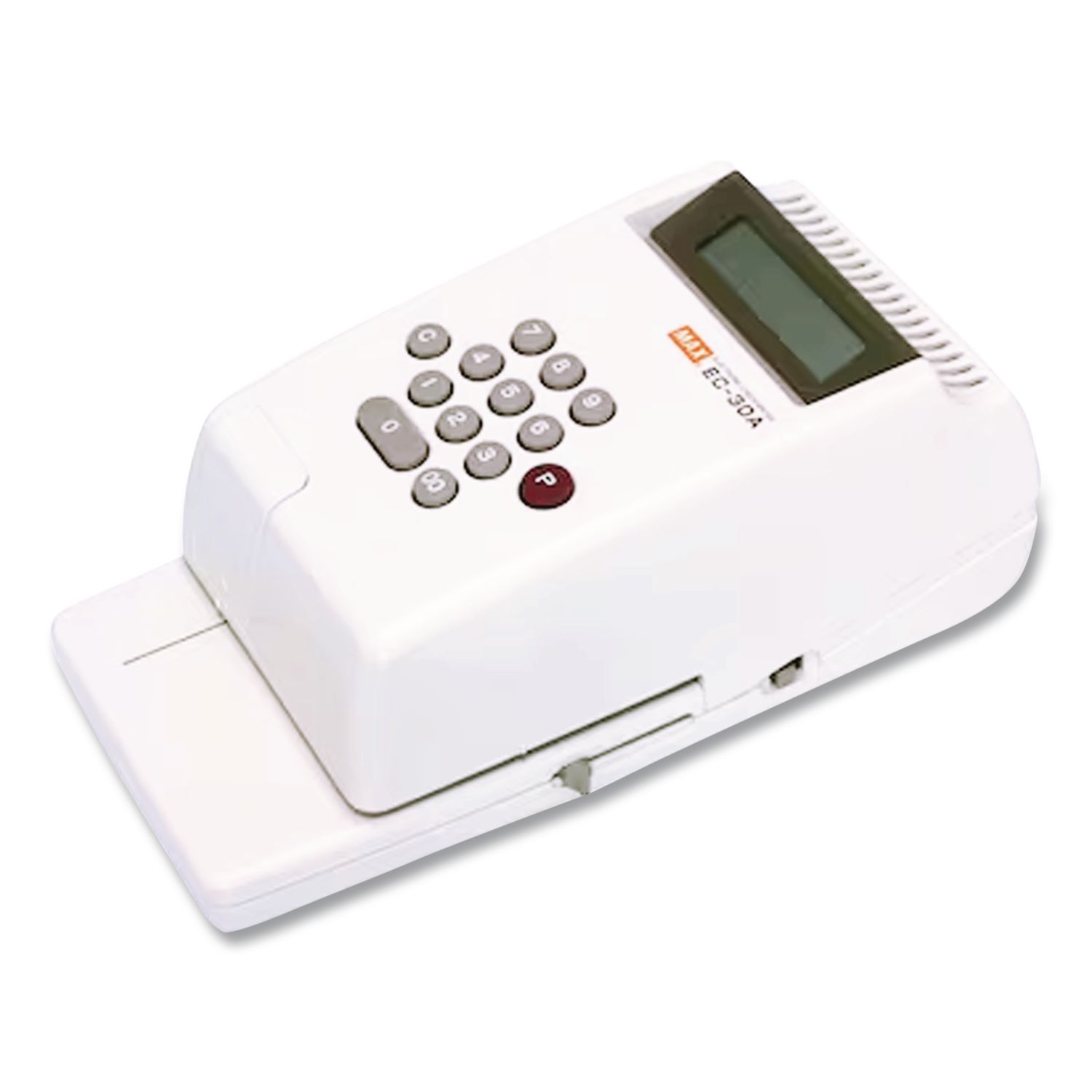 MAX USA Electronic Check Writer, 10-Digit, 3 13/16" x 4 7/16" x 9 1/8 ...