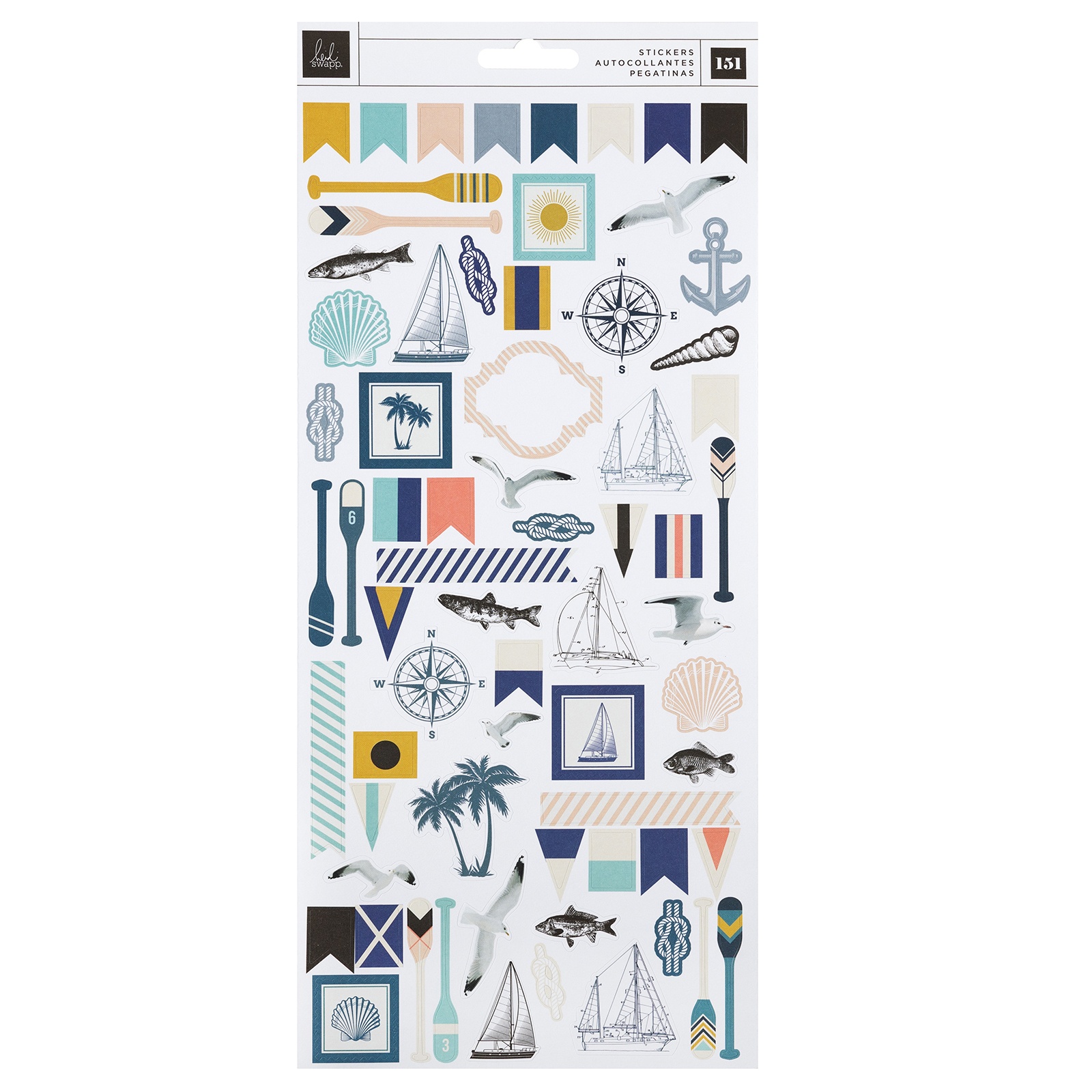 Heidi Swapp Set Sail Cardstock Stickers | OfficeSupply.com