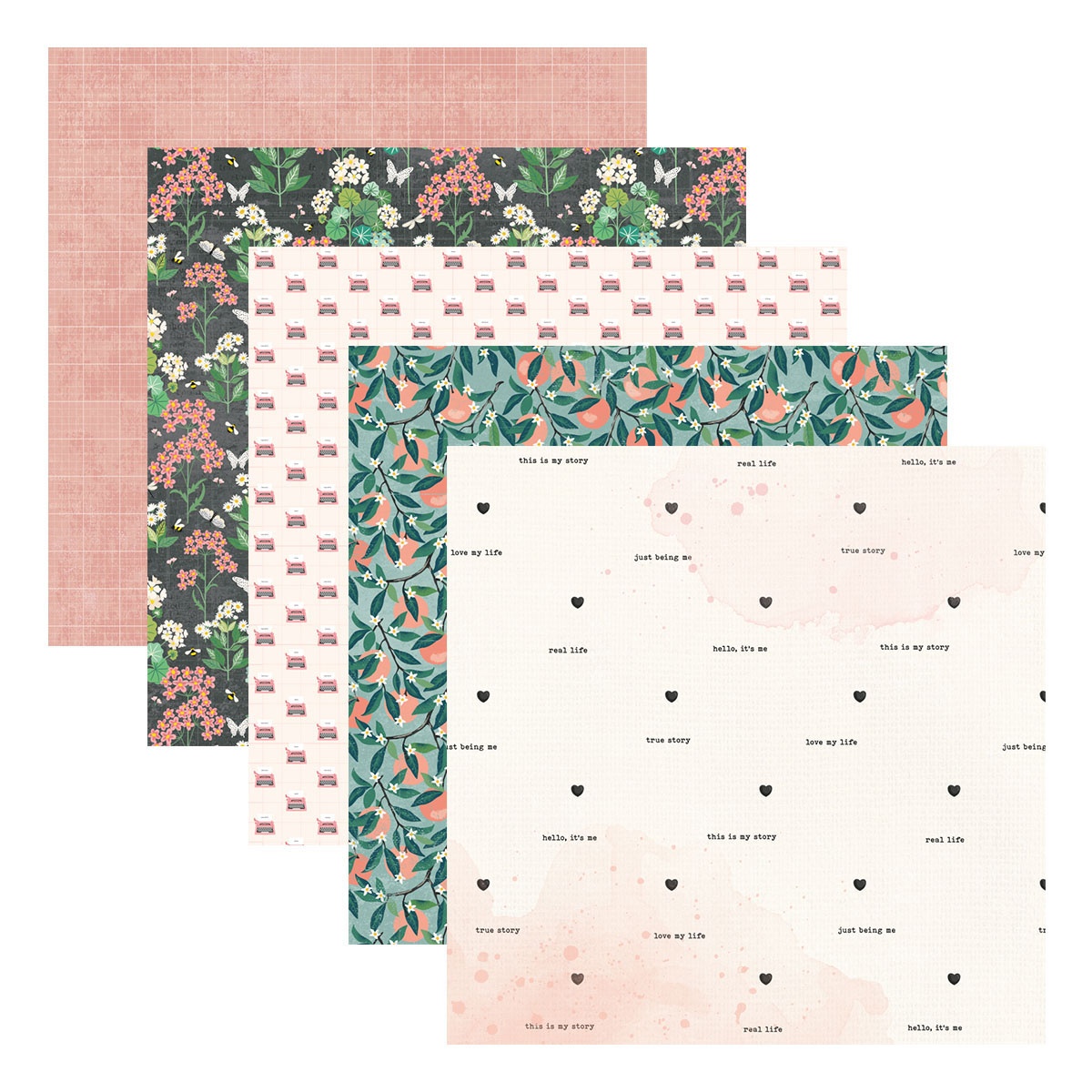 Spellbinders Designer Paper Pack 12"X12" From Rosie's Studio ...