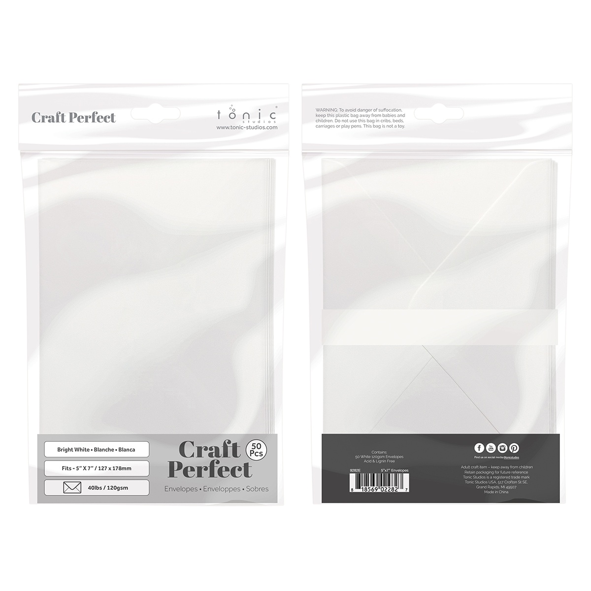Craft Perfect Envelopes 5"X7" 50/Pkg | OfficeSupply.com