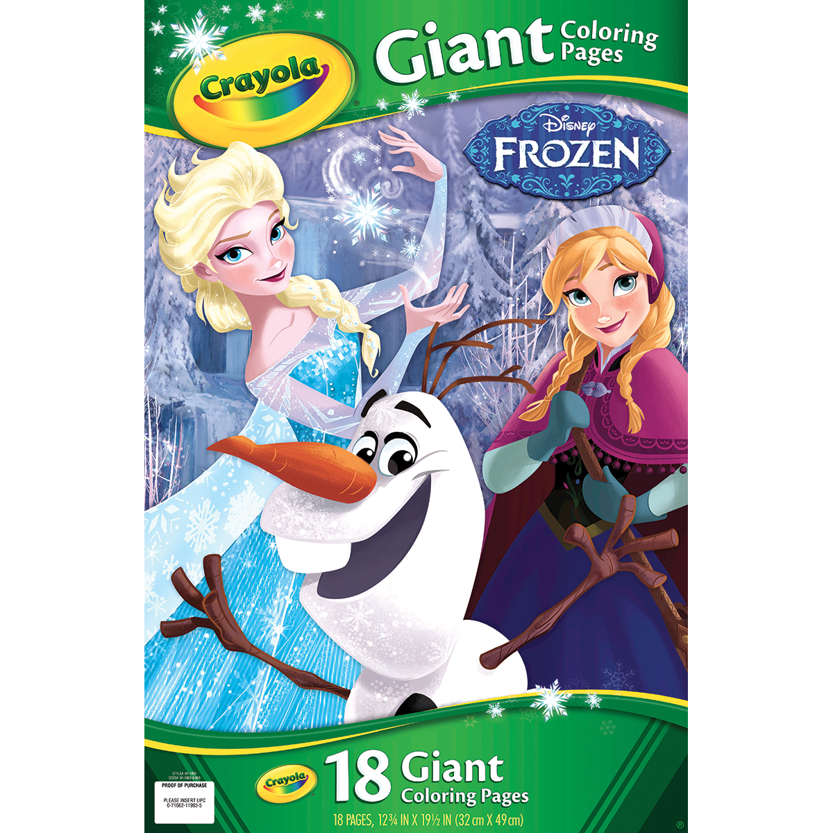 Crayola Giant Coloring Pages 12.75"X19.5" | OfficeSupply.com