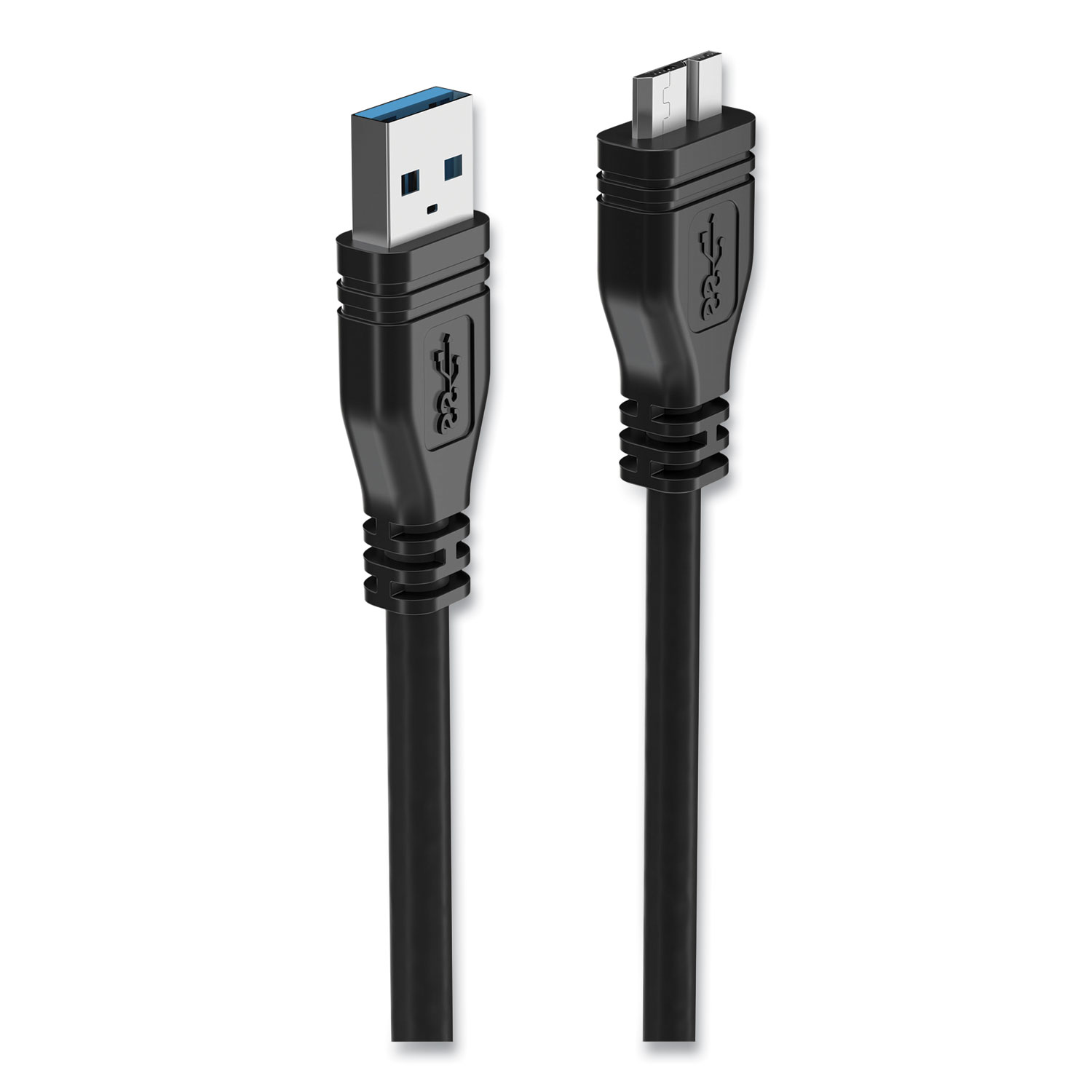 NXT Technologies Micro USB 3.0 Cable, 6 ft, Black | OfficeSupply.com