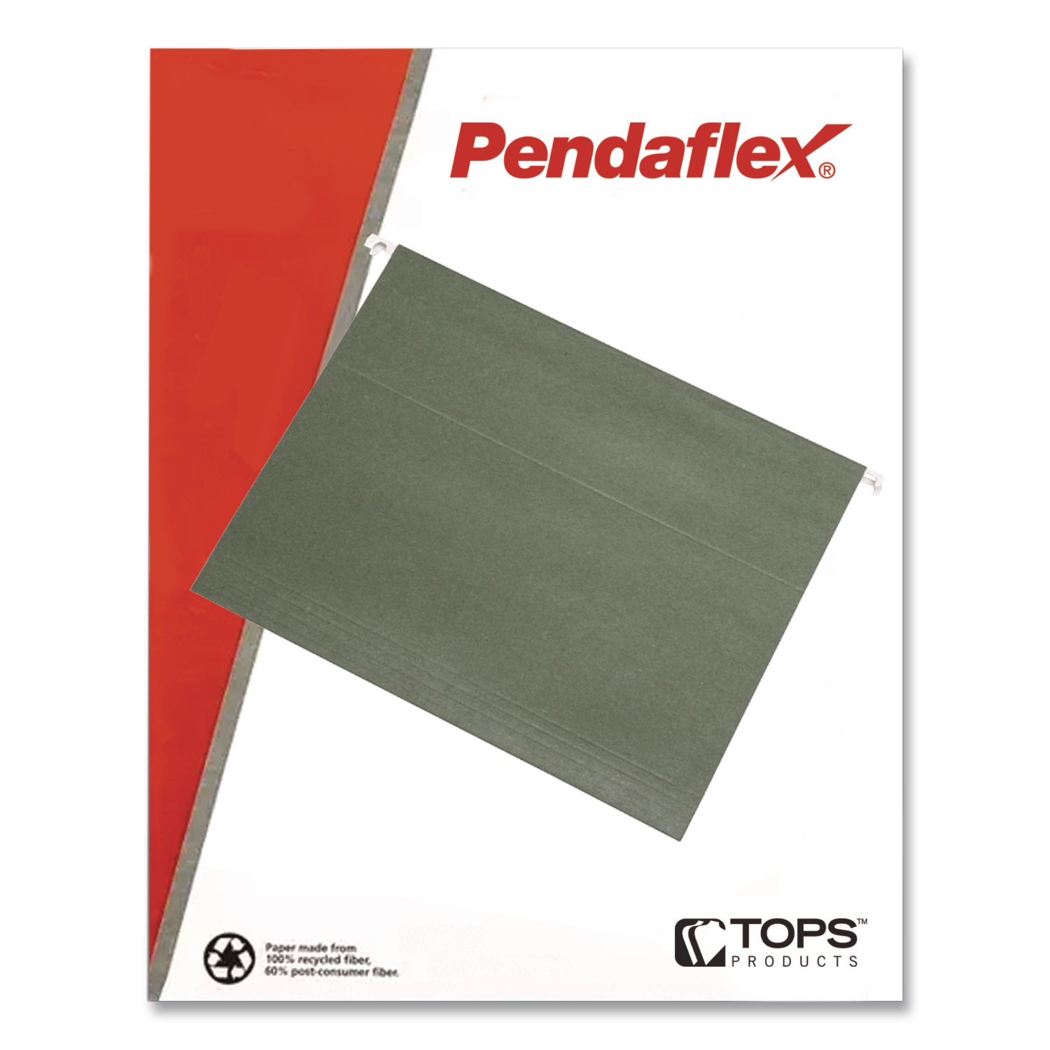 Pendaflex Premium Reinforced Hanging Folders, 1/3 Cut, Letter Size ...