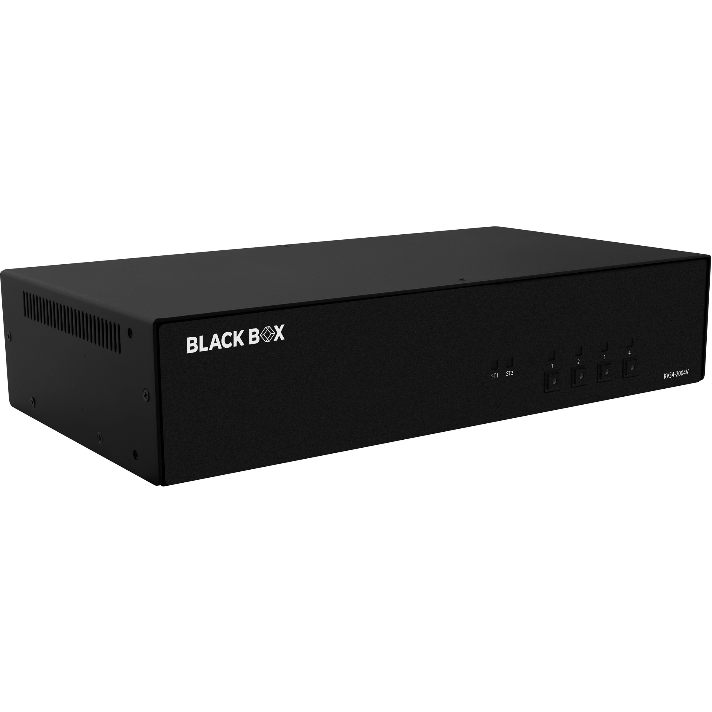 Black Box KVM Switch, NIAP 4.0 Certified - 4-Port, Dual-Monitor ...