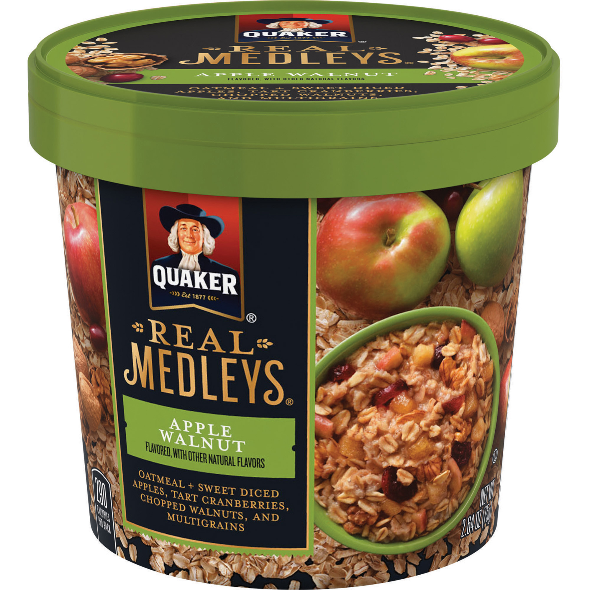 Quaker Oats Real Medleys Oatmeal - QKR31550 | OfficeSupply.com