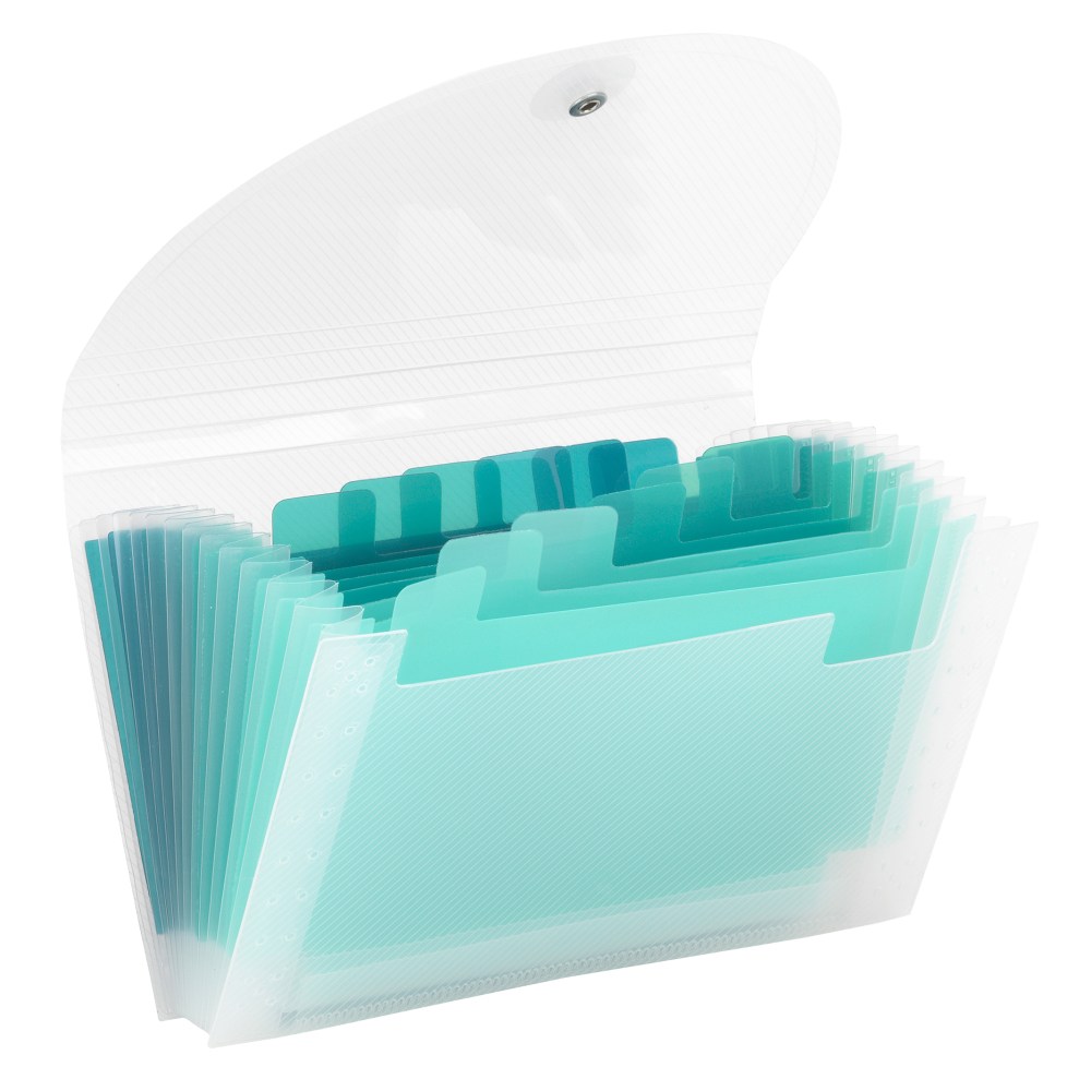 Plastic Polypropylene Accordion Expanding File, 13 Pocket, Expansion 6 ...