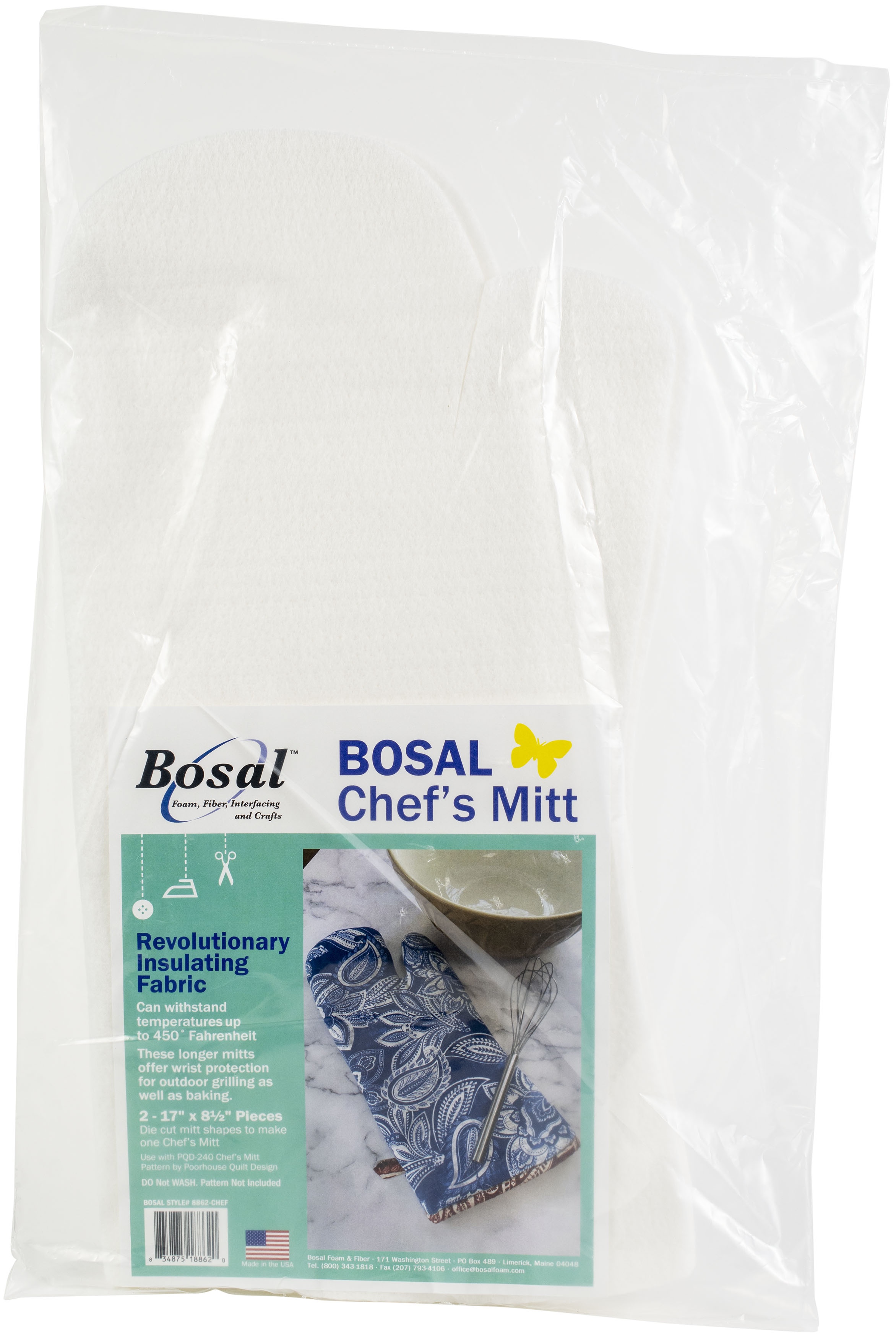 Bosal Revolutionary Insulating Fabric Oven Mitt | OfficeSupply.com