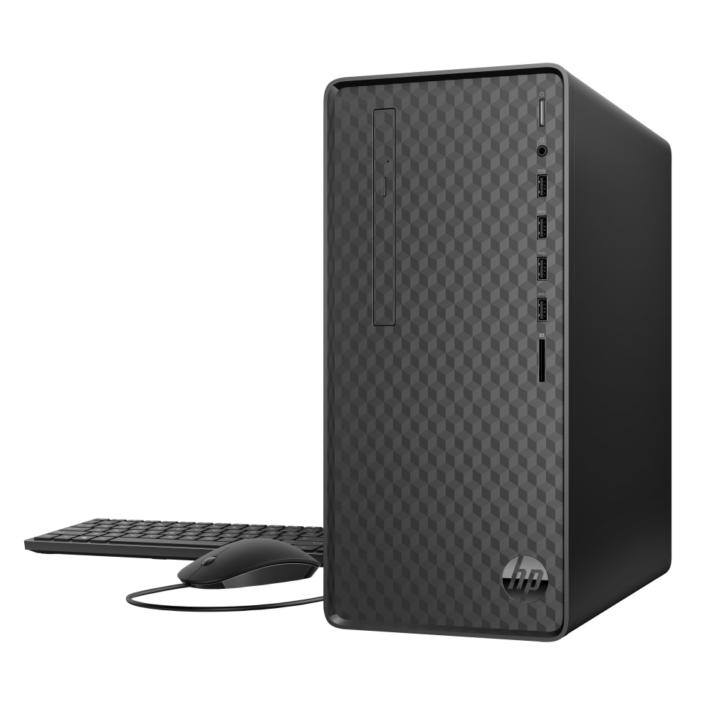 HP M01-F0016 Desktop PC, AMD Ryzen 5, 8GB Memory, 256GB Solid State ...