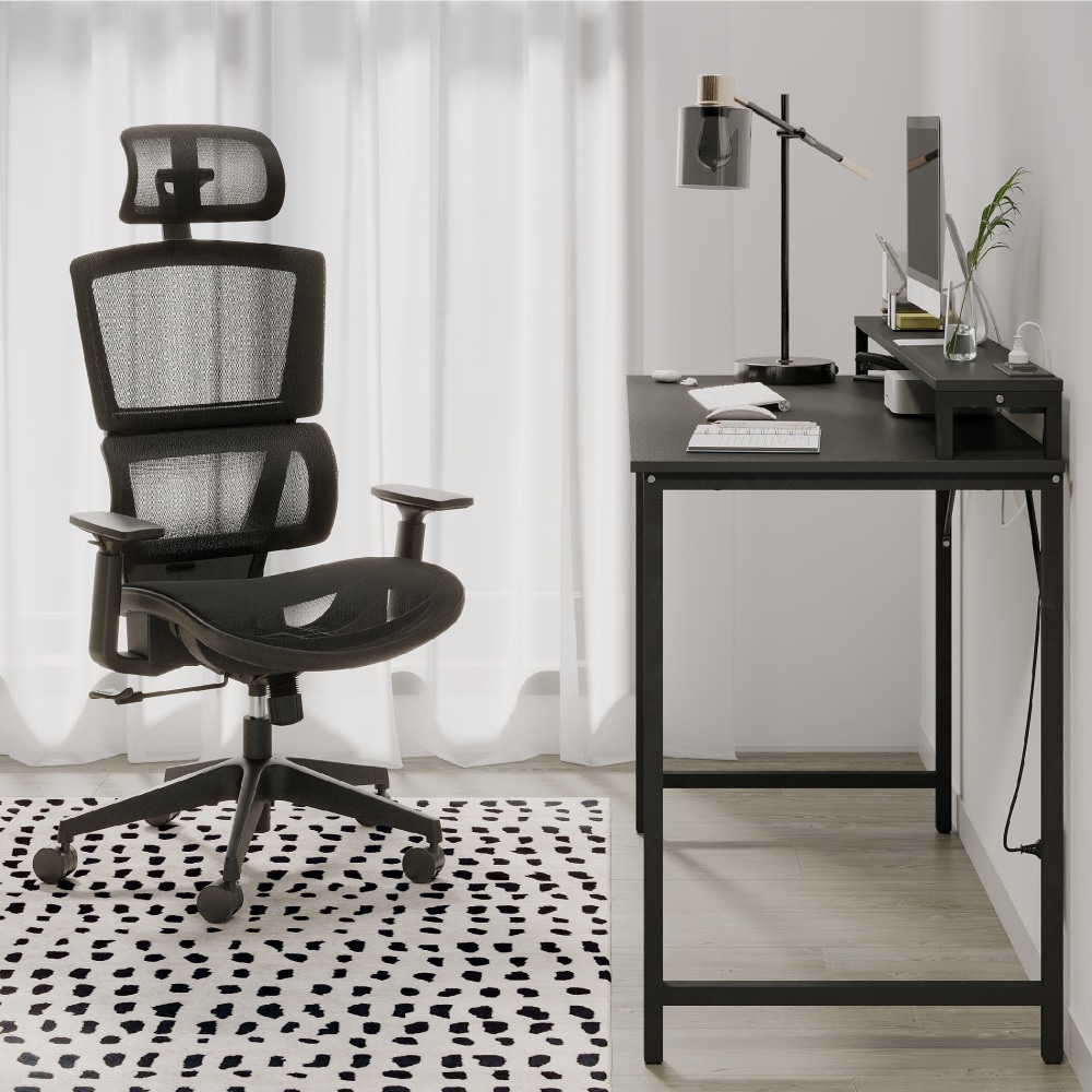 Radano Mesh High-Back Executive Office Chair, Black, BIFMA Compliant ...
