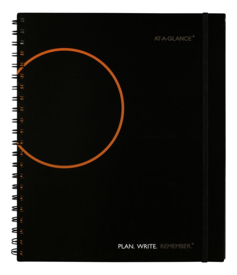 AT-A-GLANCE Plan. Write. Remember. Planning Notebook With Reference ...