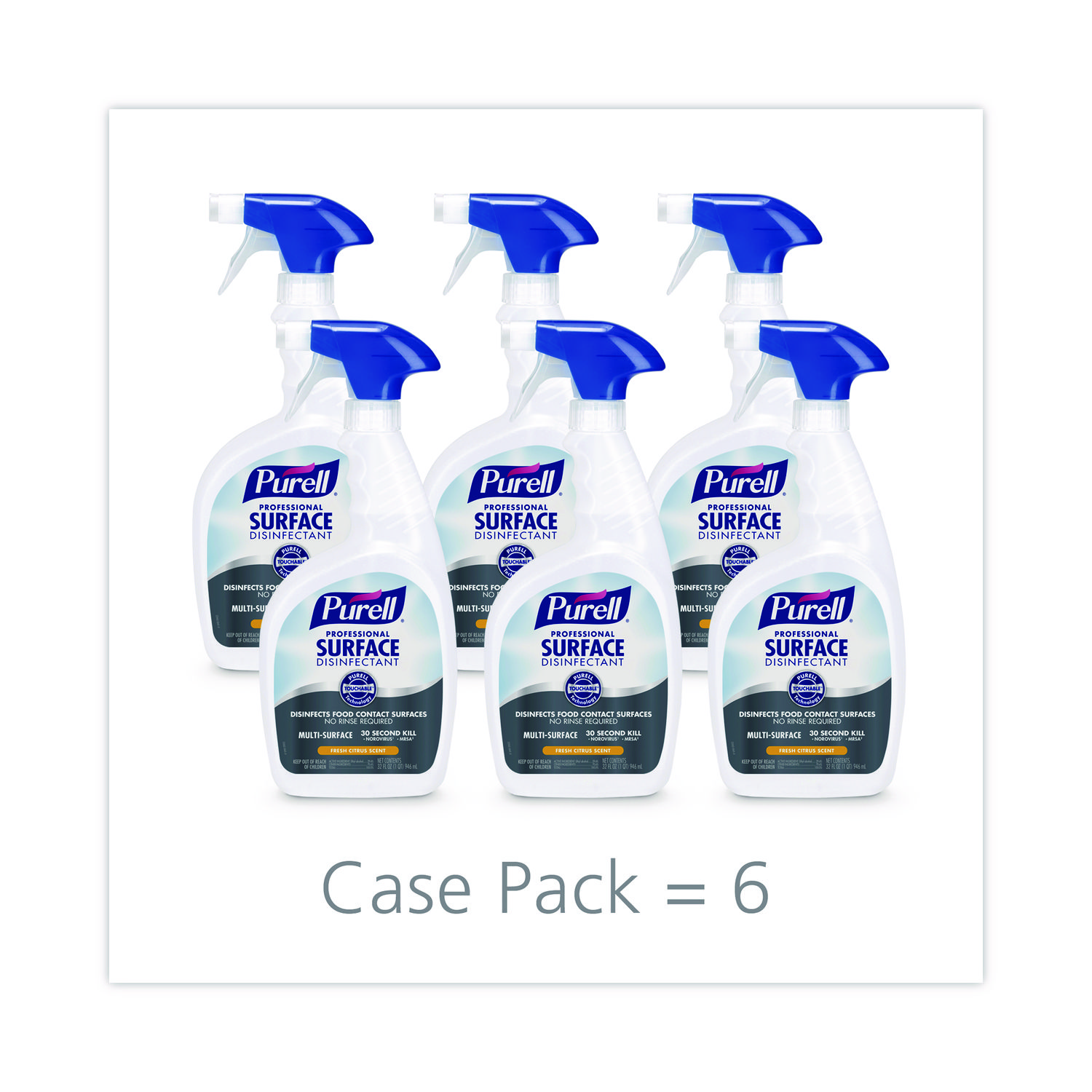 PURELL Professional Surface Disinfectant Spray, Citrus Scent, 32 fl oz ...