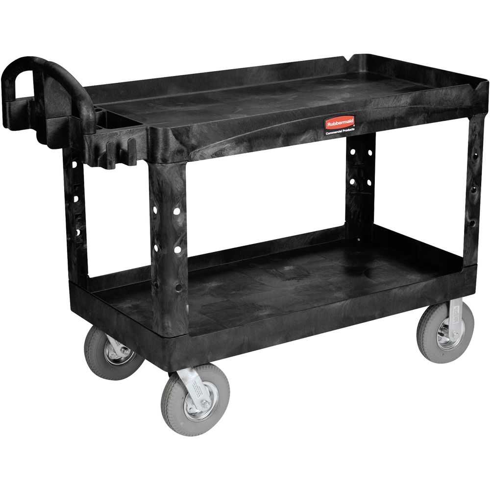 Rubbermaid Utility Cart with Pneumatic Wheels - 54 x 25 x 37 ...