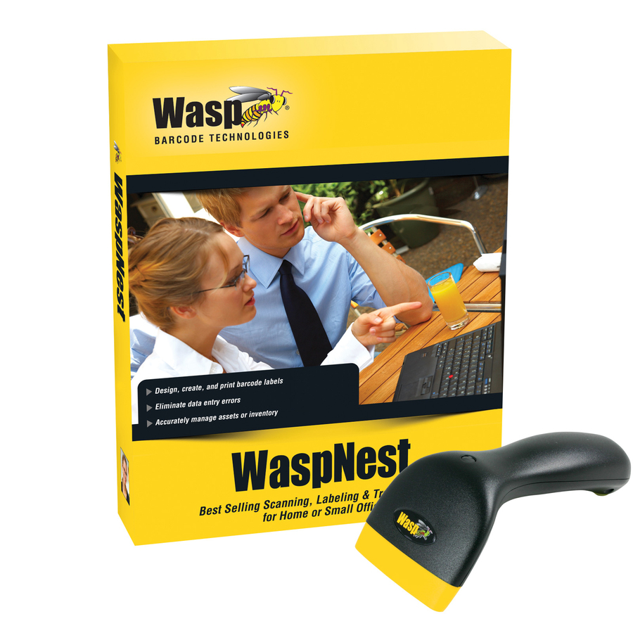Wasp WaspNest with WCS3900 Barcode Scanner | OfficeSupply.com