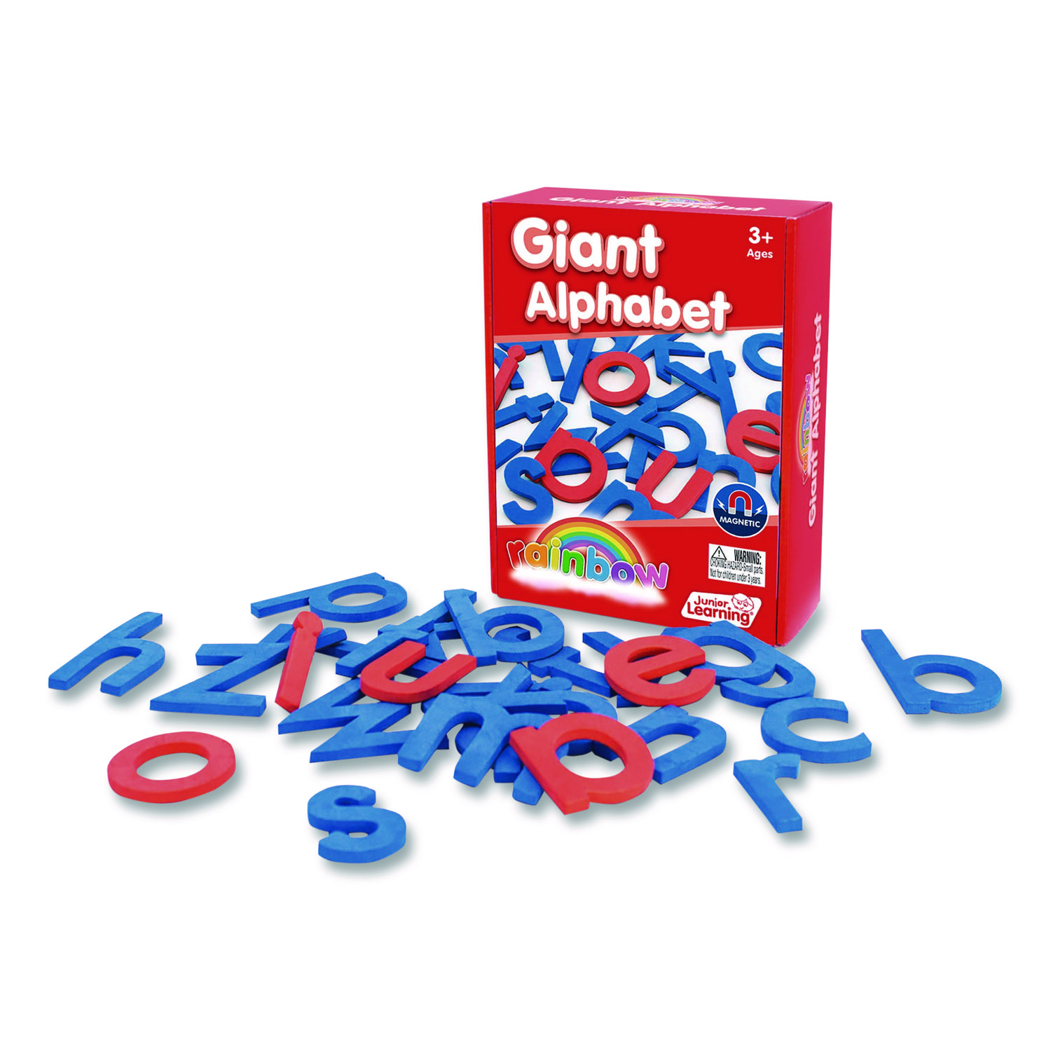 Junior Learning Inc Rainbow Giant Alphabet, Lowercase Letters, +/- 3 ...