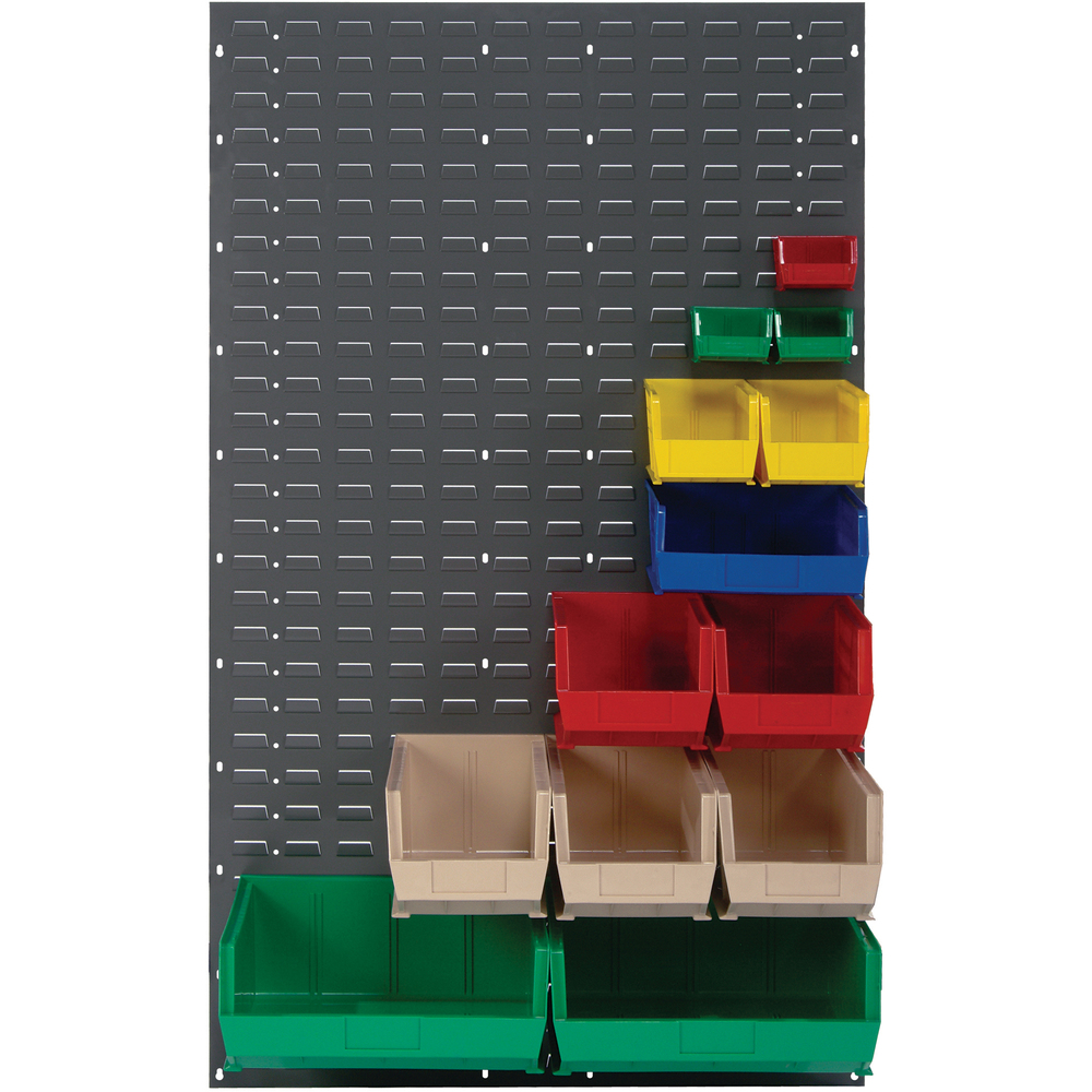 36 x 61" Wall Mounted Panel Rack | OfficeSupply.com