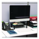 Mind Reader Adjustable Rectangular Monitor Stand, 14.5" x 9.25" x 4" to ...