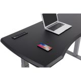 WorkPro 60"W Electric Height-Adjustable Standing Desk with Wireless ...
