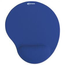 Innovera Mouse Pad with Fabric-Covered Gel Wrist Rest, 10.37 x 8.87 ...