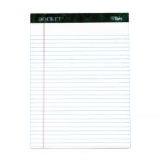 TOPS Docket Writing Pad, 8 1/2" x 11 3/4", Legal Ruled, 50 Sheets ...