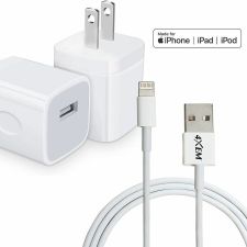 4XEM iPhone/iPod Charging Kit - Apple Charger and 3ft Lightning 8 Pin ...