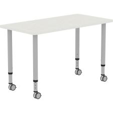 Lorell Attune Height-adjustable Multipurpose Rectangular Table | OfficeSupply.com