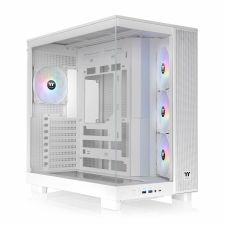 Thermaltake View 380 XL TG ARGB Snow Mid Tower Chassis | OfficeSupply.com