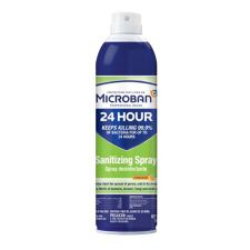 Microban 24 Professional Sanitizing and Disinfecting Spray, 15 oz ...