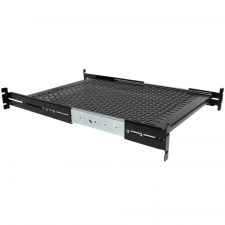 StarTech.com 2U Vented Sliding Rack Mount Shelf | OfficeSupply.com