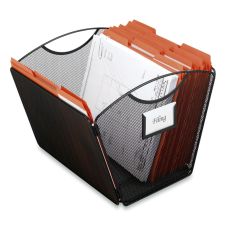 Safco Onyx Mesh Desktop Tub File - SAF2163BL | OfficeSupply.com