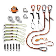 ergodyne Squids 3187 Scaffolding Worker Tool Tethering Kit, Assorted ...